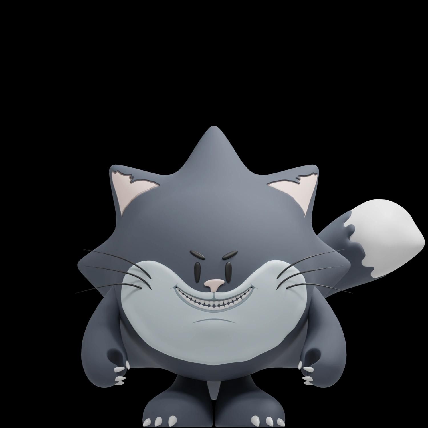 Cat Lucifer by | Collectible designer toys at R.Toys