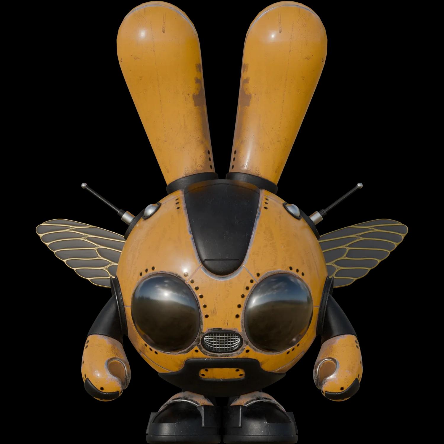 Cyber Bee by | Collectible designer toys at R.Toys