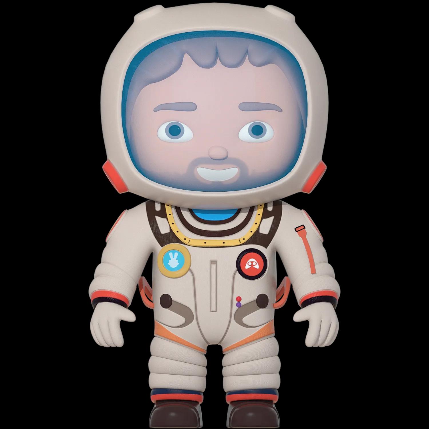 Ilya to the moon by | Collectible designer toys at R.Toys