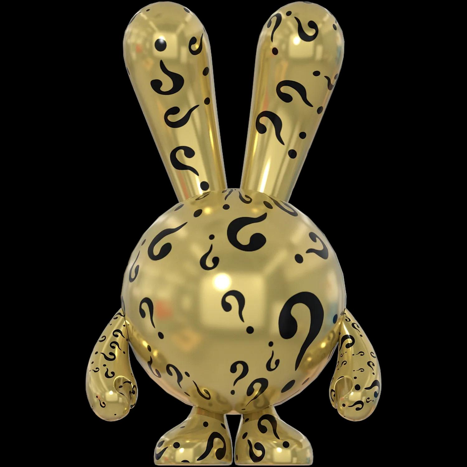 Enigma Golden by | Collectible designer toys at R.Toys