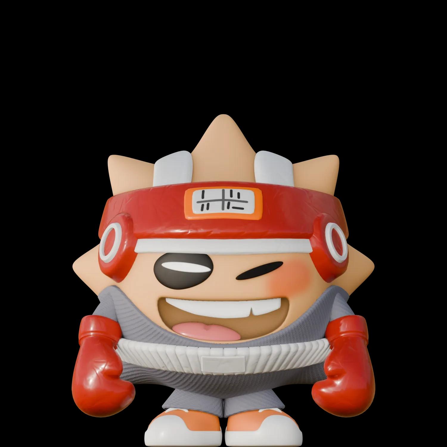 Knockout Ned by | Collectible designer toys at R.Toys