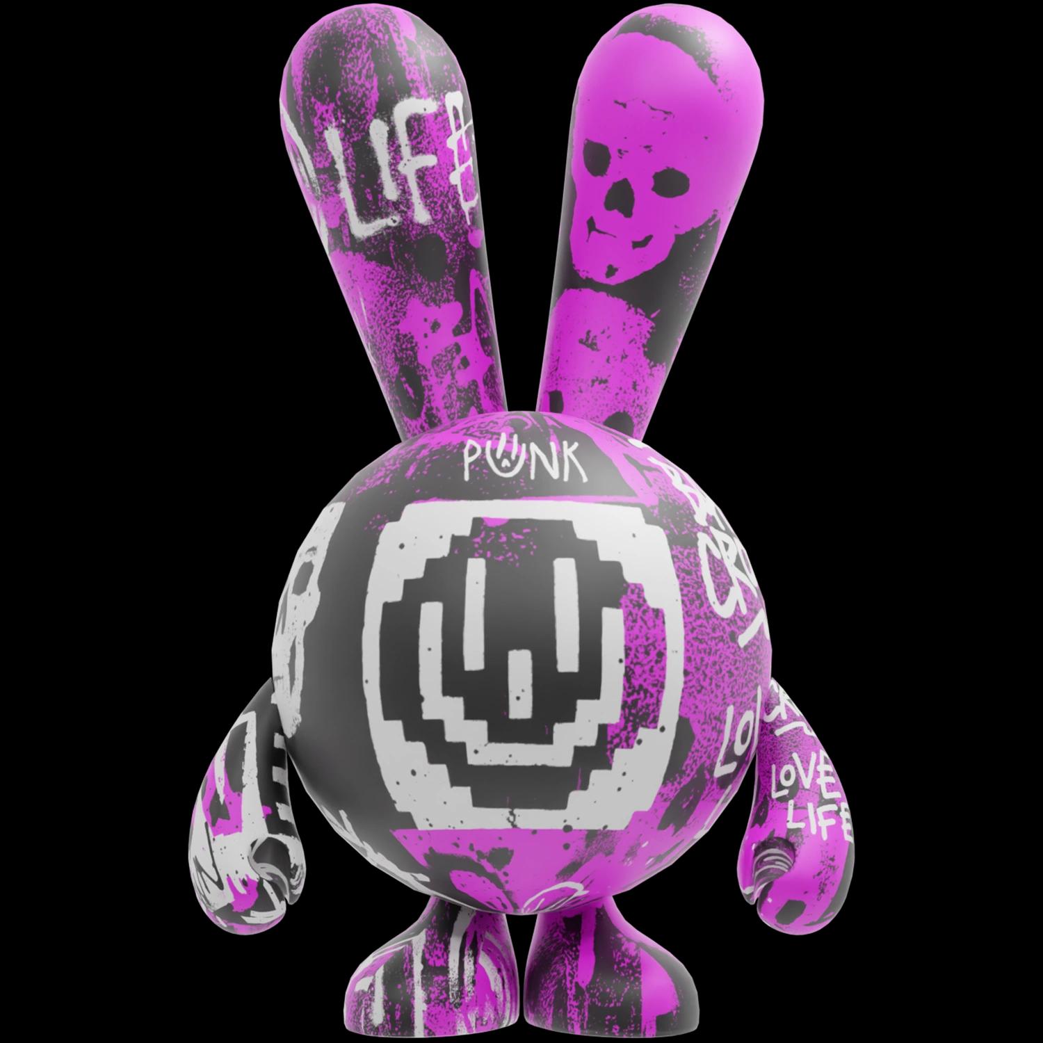 Punk Smile by | Collectible designer toys at R.Toys