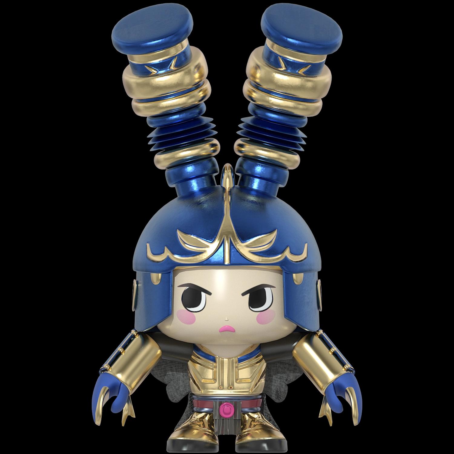 Crystal Sky Samurai by | Collectible designer toys at R.Toys