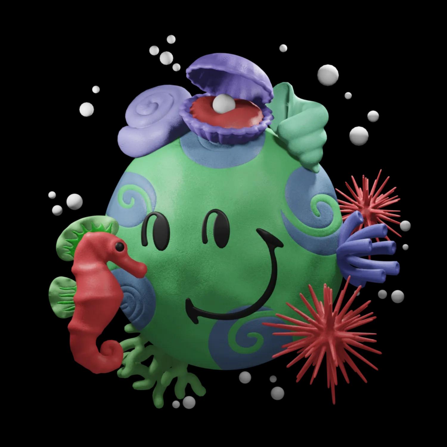 Sea #21 by | Collectible designer toys at R.Toys