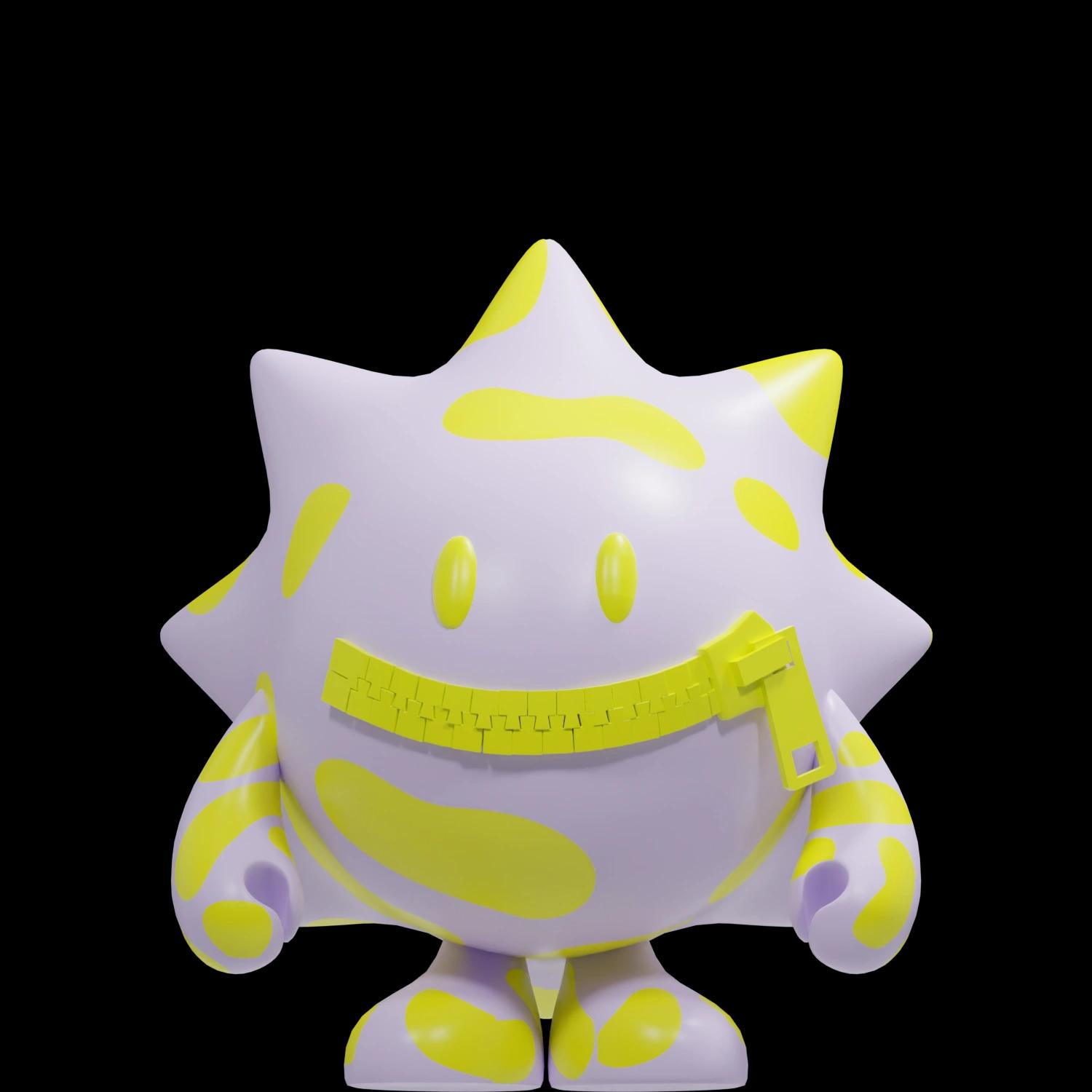 Smile.zip by | Collectible designer toys at R.Toys