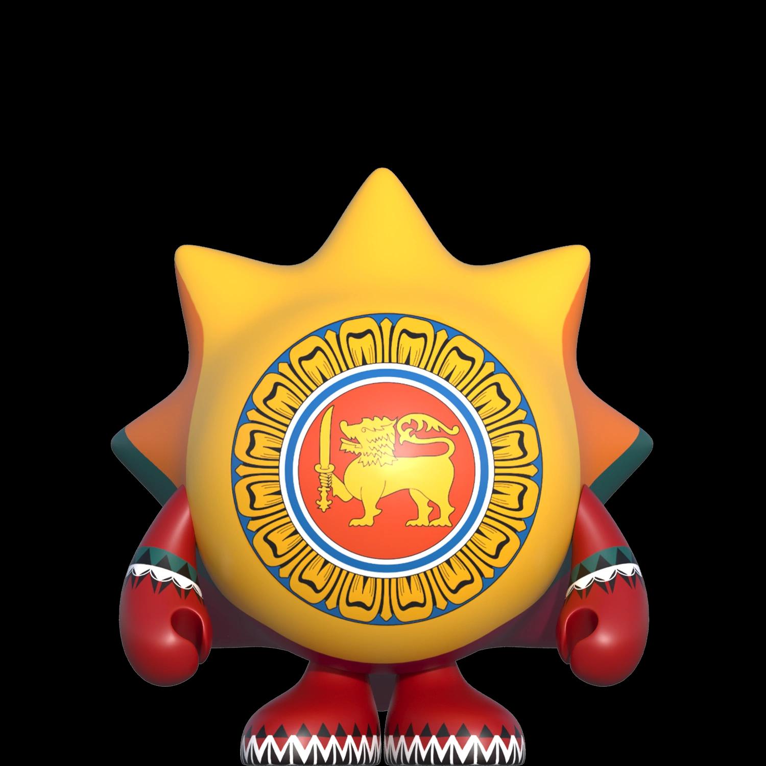 Sri Lanka by | Collectible designer toys at R.Toys