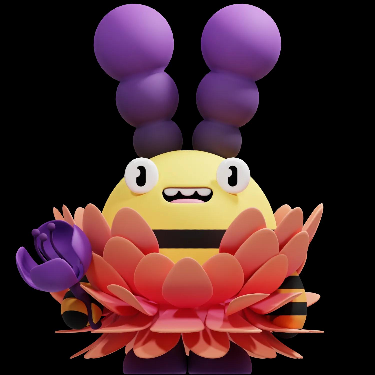 Rosie Bee by | Collectible designer toys at R.Toys