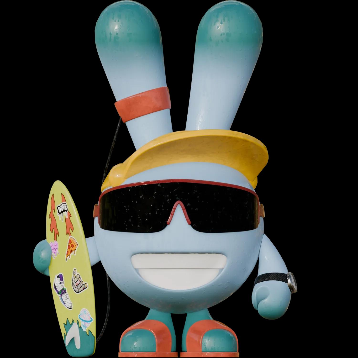 Tsunami Tamer by | Collectible designer toys at R.Toys
