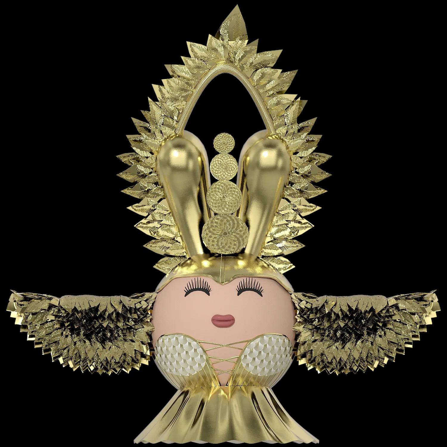 VSD BIRD Gold by | Collectible designer toys at R.Toys